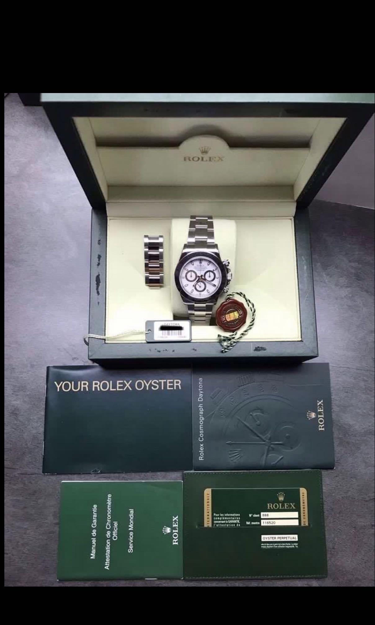 {Complete Set+Receipt} Rolex 116520 Cosmograph Daytona, Luxury, Watches ...