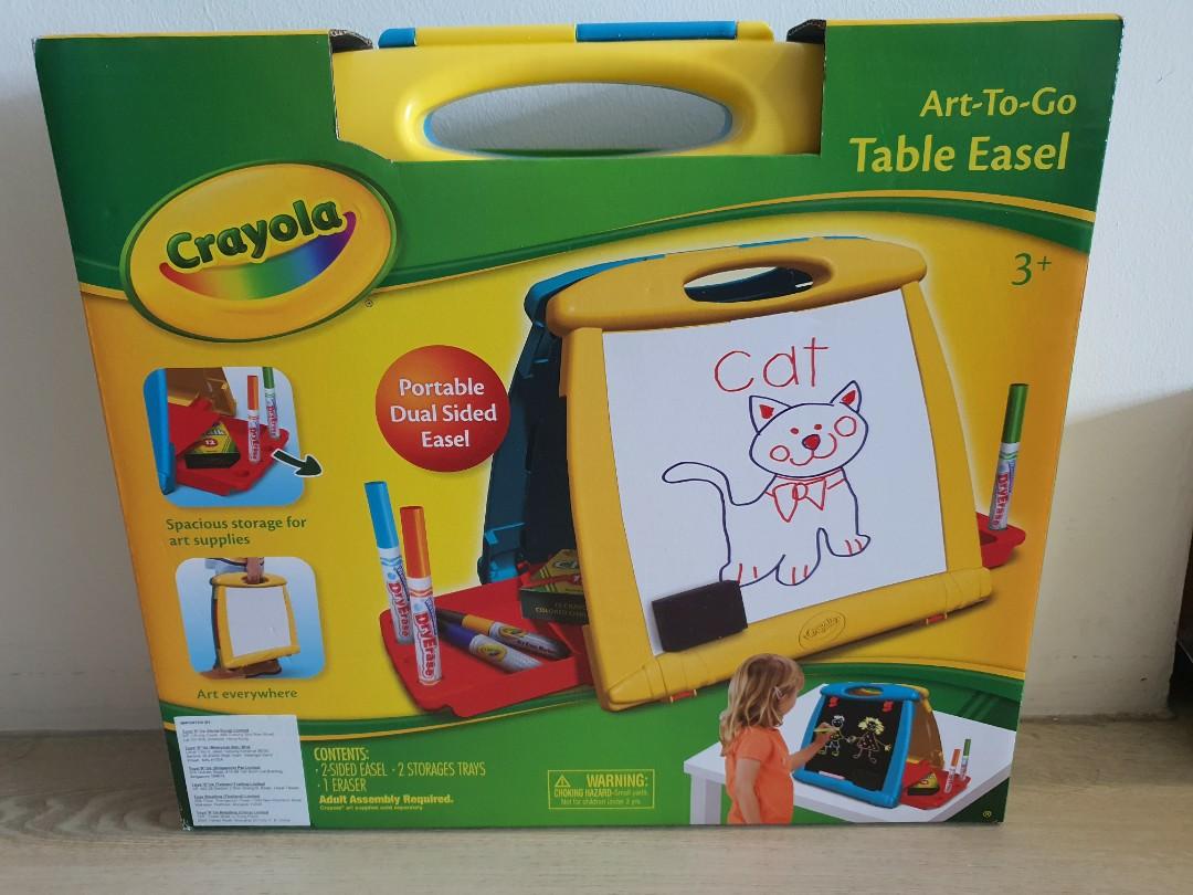 Crayola Art To Go Table Easel, Babies & Kids, Baby Nursery & Kids ...