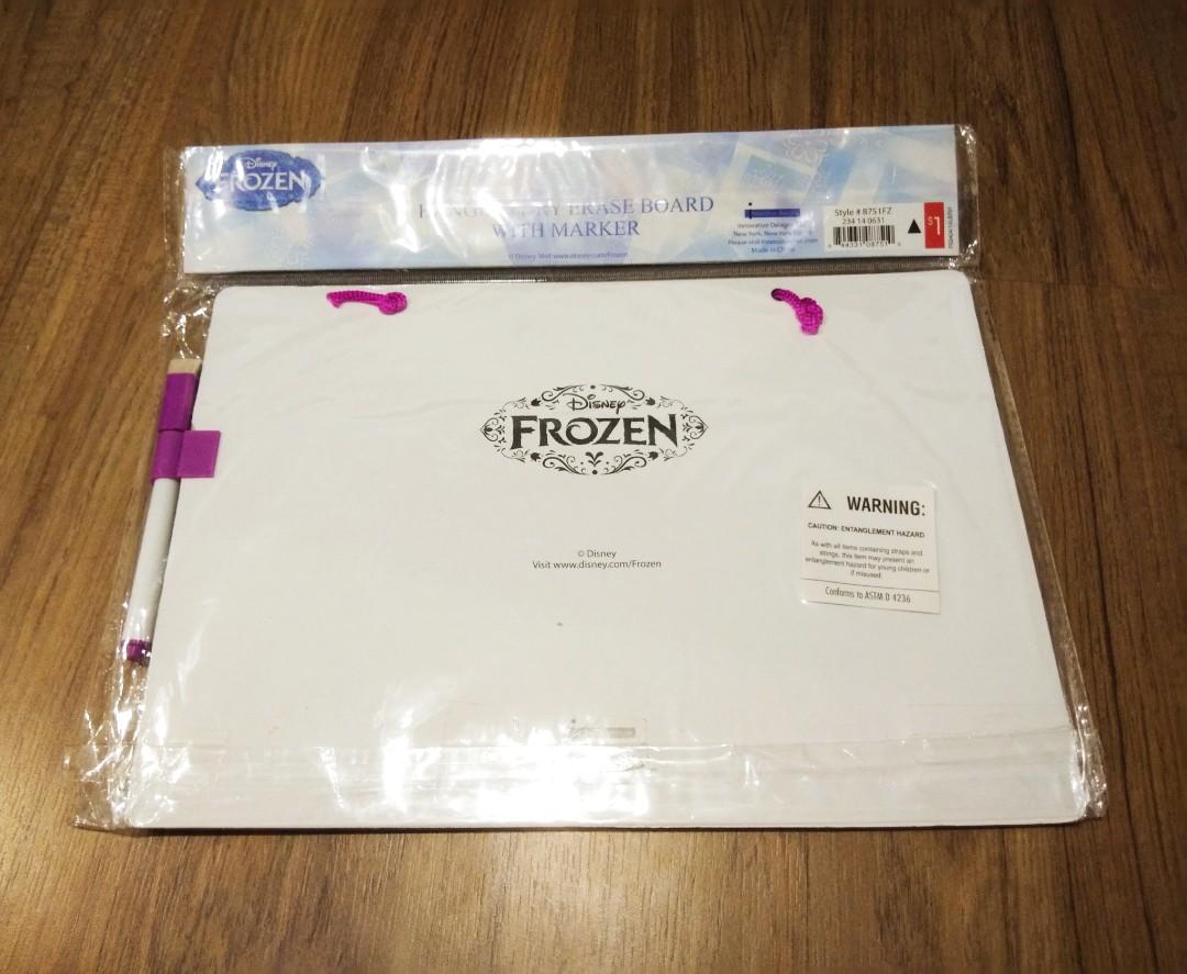 Disney Frozen Olaf Hanging Dry Erase With Marker, Hobbies & Toys ...