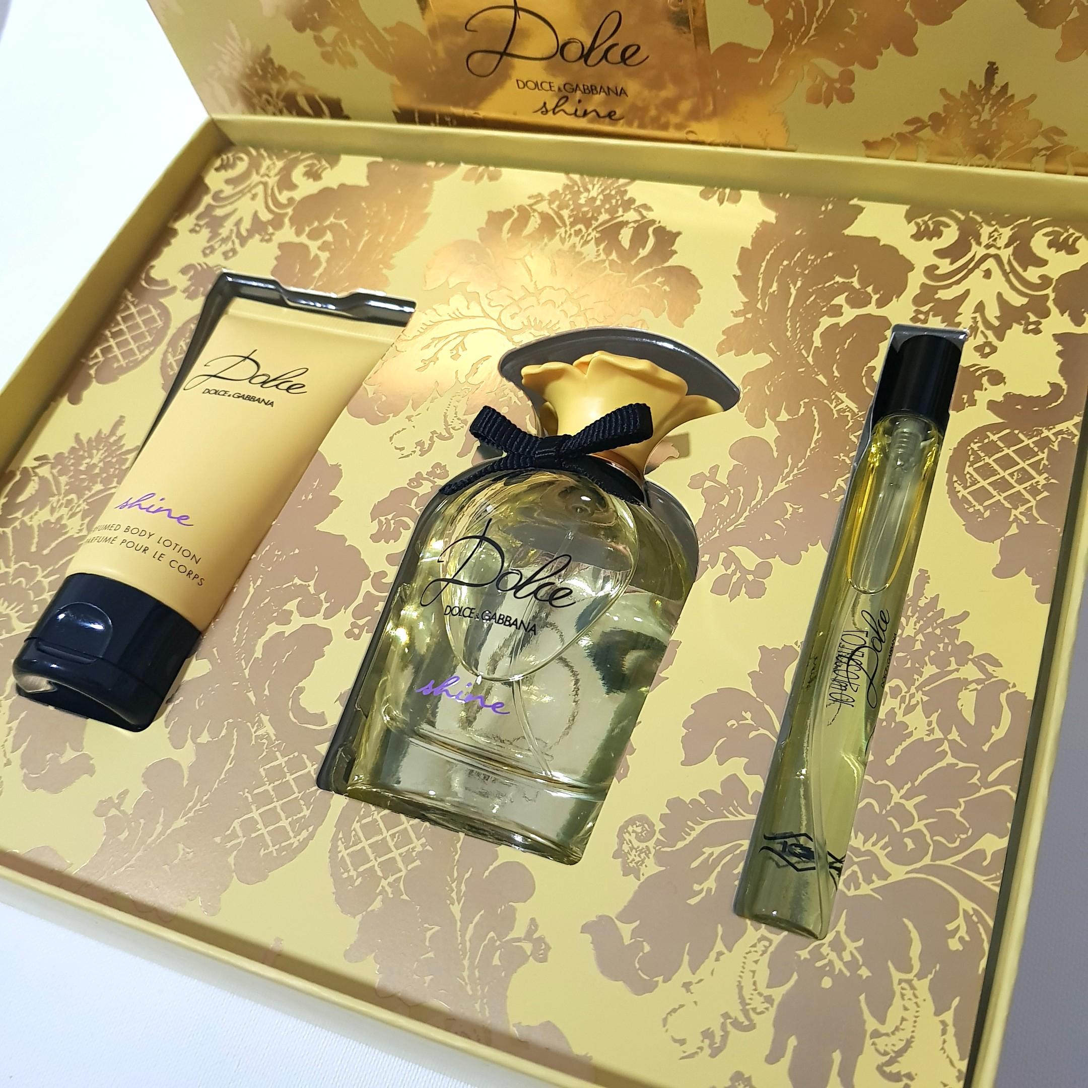 Dolce Gabbana Shine Limited Edition Perfume Set, Beauty & Personal Care ...