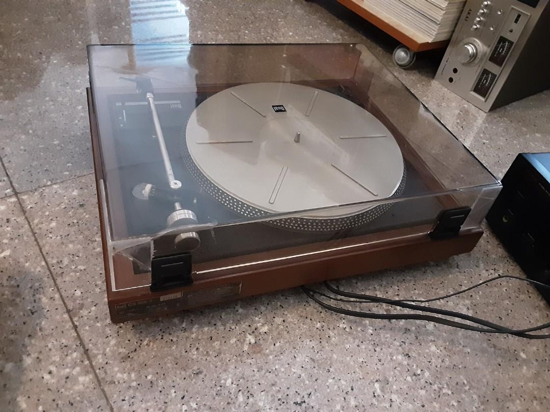 Dual 505-2 turntable, Audio, Other Audio Equipment on Carousell