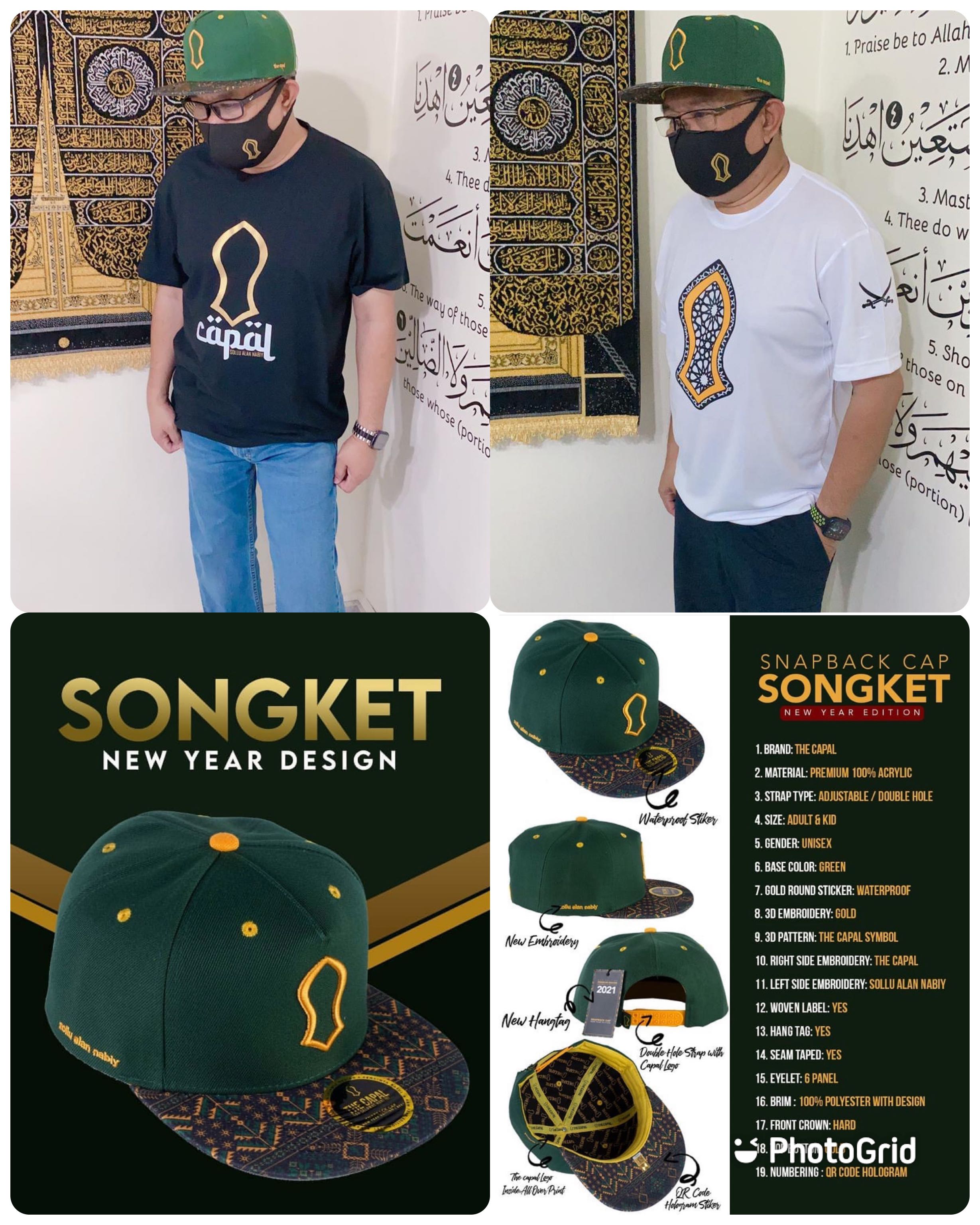 NEW ARRIVAL & READY STOCK !!! Capal Songket NEW YEAR EDITION 2021 ...