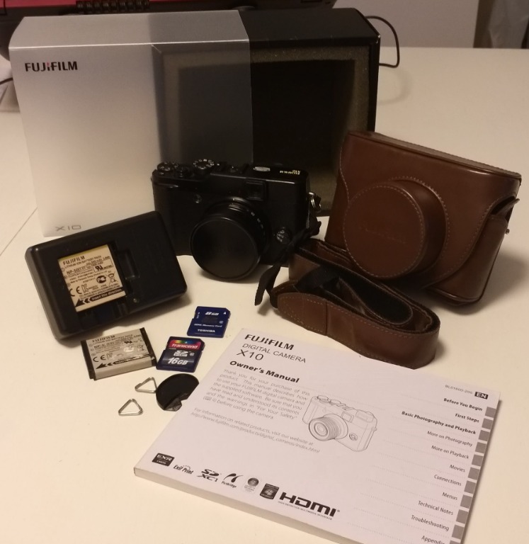 Fujifilm X10 Digital Camera (with all accessories), Photography ...