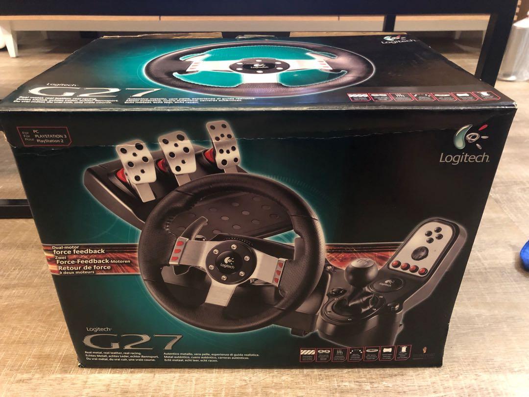 G27 gaming wheel logitech, Computers & Tech, Parts & Accessories ...