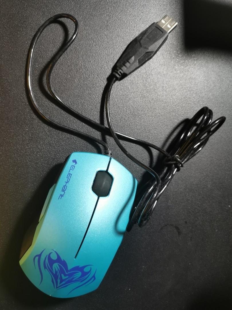 Gaming mouse Elephant Nighthawk GR Laser Mouse (Silent), Computers ...