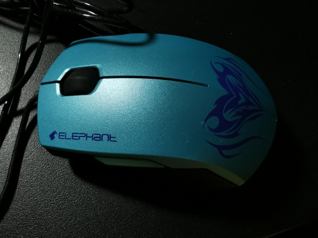 Gaming mouse Elephant Nighthawk GR Laser Mouse (Silent), Computers ...
