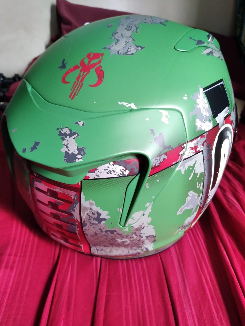 HJC RPHA-11 Star Wars Boba Fett Full Face Helmet, Motorcycles ...