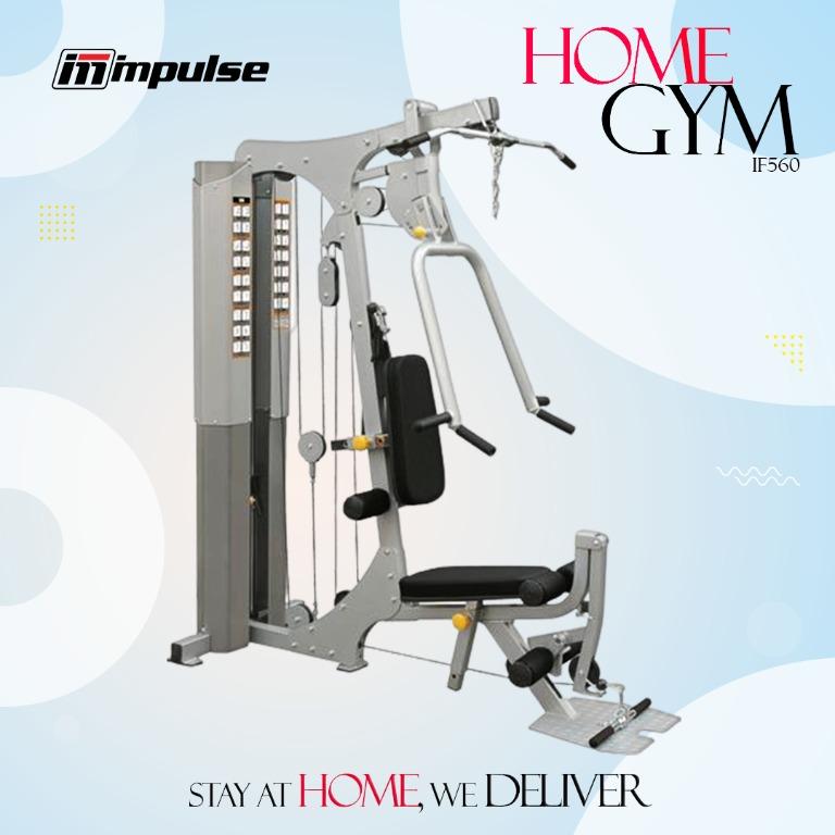 HOME GYM IMPULSE FITNESS, Sports Equipment, Exercise & Fitness, Cardio ...