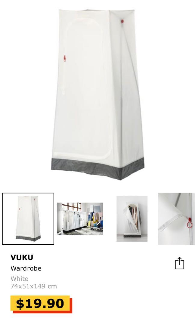 IKEA Vuku Wardrobe, Babies & Kids, Baby Nursery & Kids Furniture, Kids ...