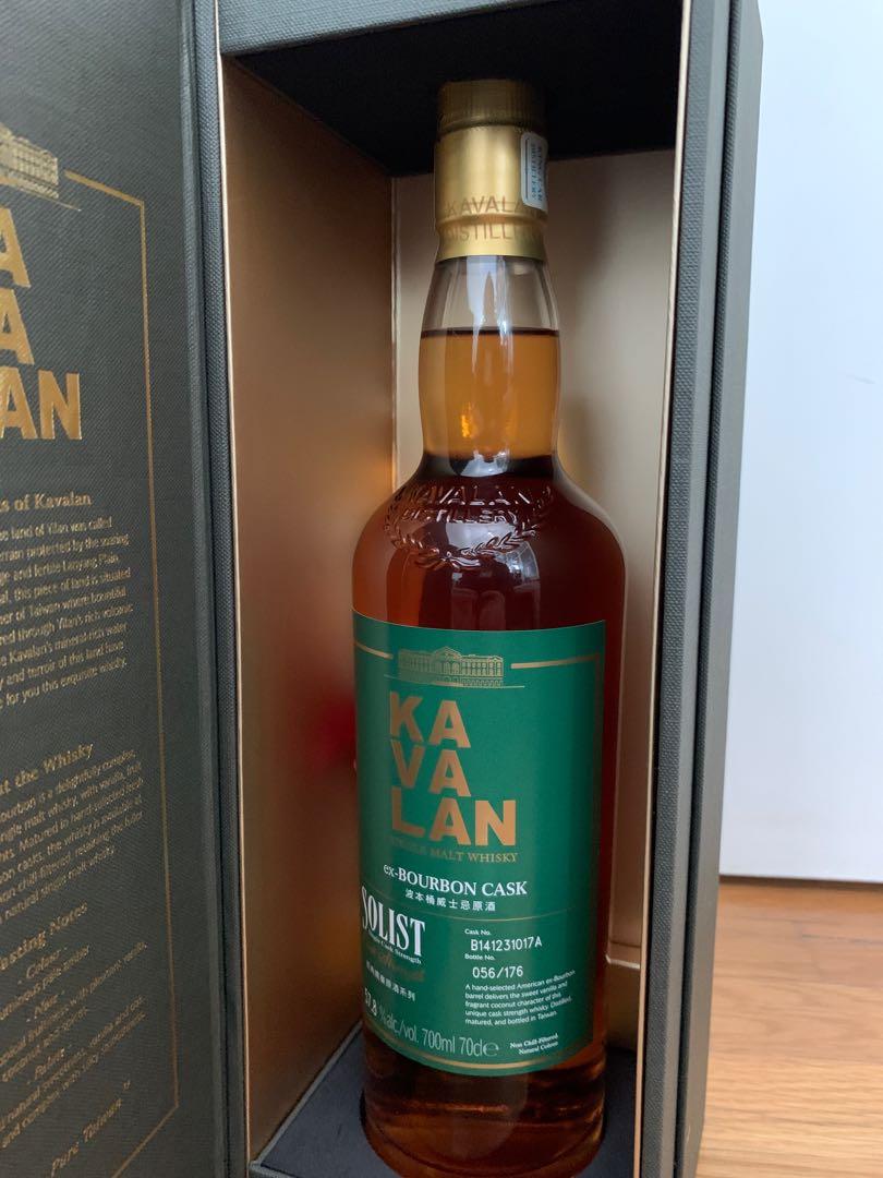 Kavalan Solist Ex-Bourbon (box), Food & Drinks, Alcoholic Beverages on ...