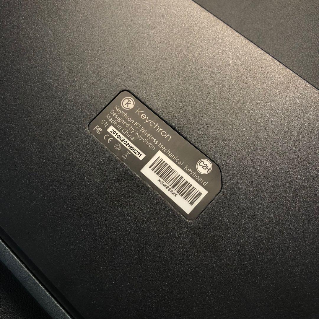 Keychron K2 (V2) Hotswappable Aluminium RGB Wireless, Computers & Tech ...