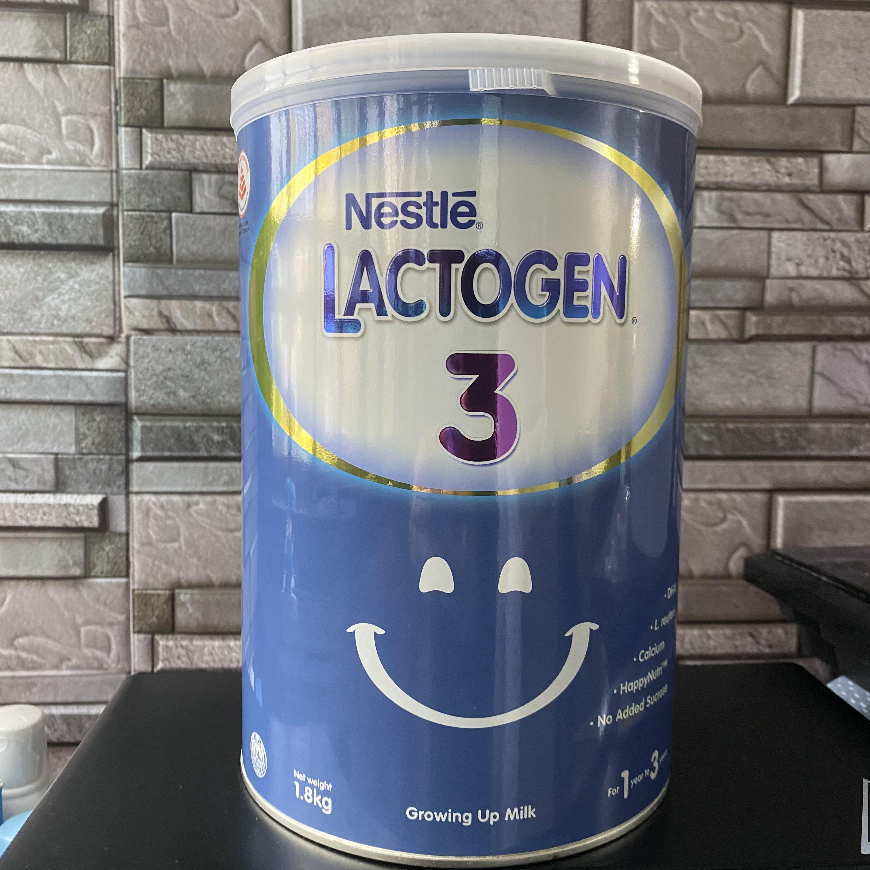 Nestle Lactogen 3 Milk Formula - Stage 3 1.8kg, Babies & Kids, Nursing ...