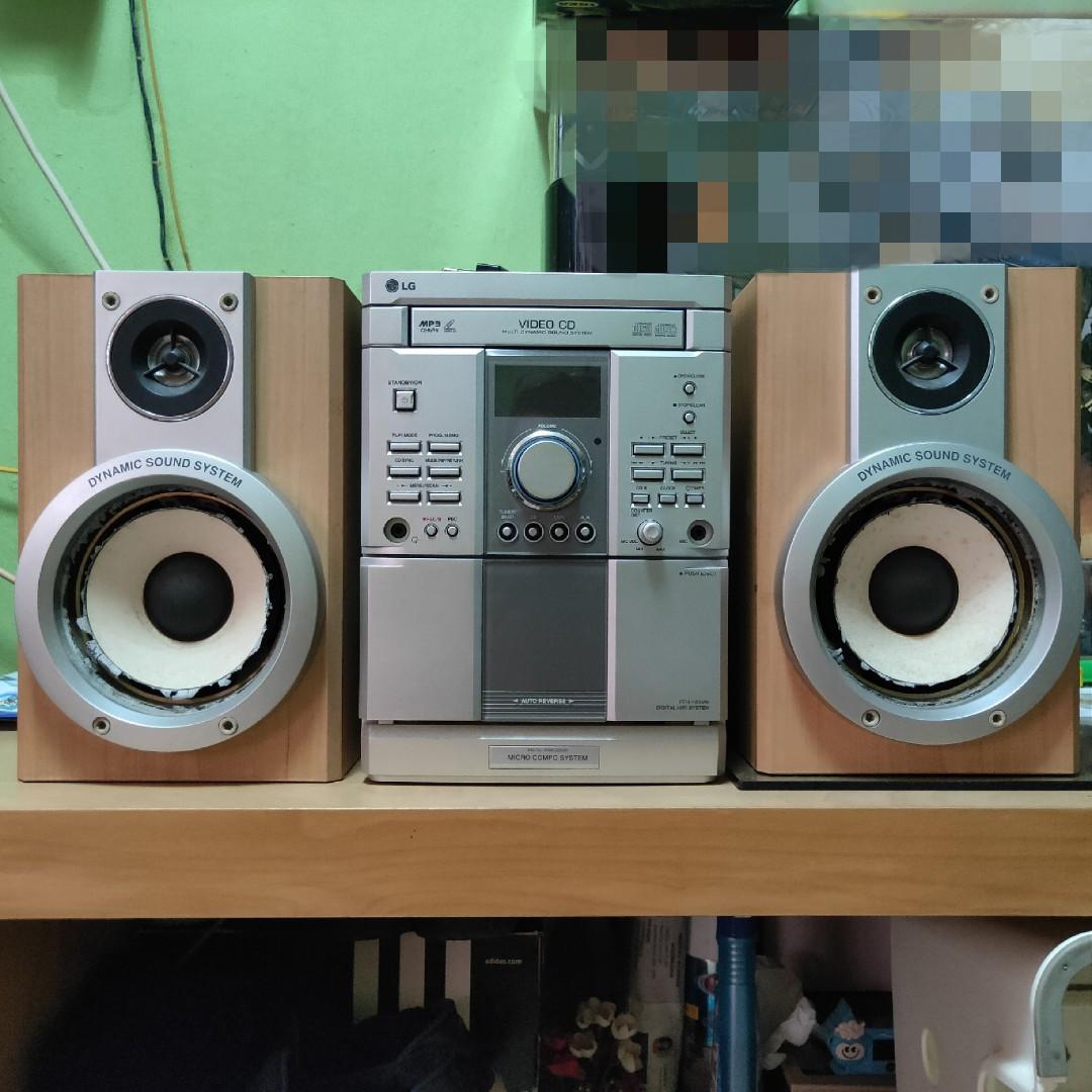 LG Stereo HiFi System with Cassette Player/Recorder, Audio, Portable ...