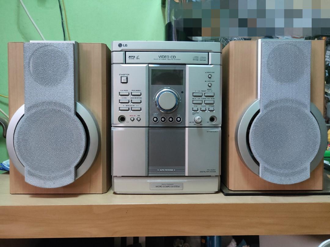 LG Stereo HiFi System with Cassette Player/Recorder, Audio, Portable ...