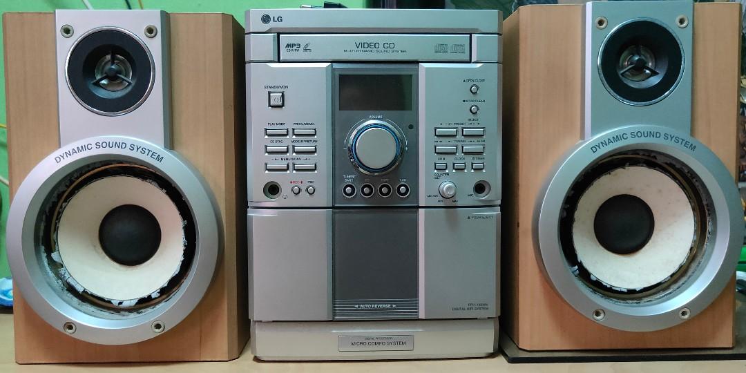 LG Stereo HiFi System with Cassette Player/Recorder, Audio, Portable ...