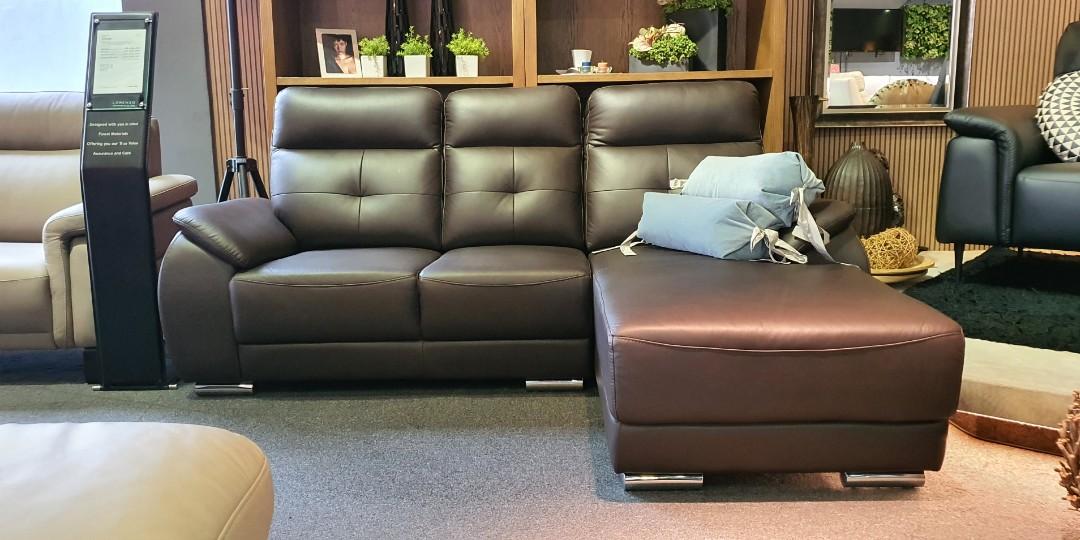 LORENZO OFFICIAL - 3 seater LShaped Sofa (Display Set), Furniture ...