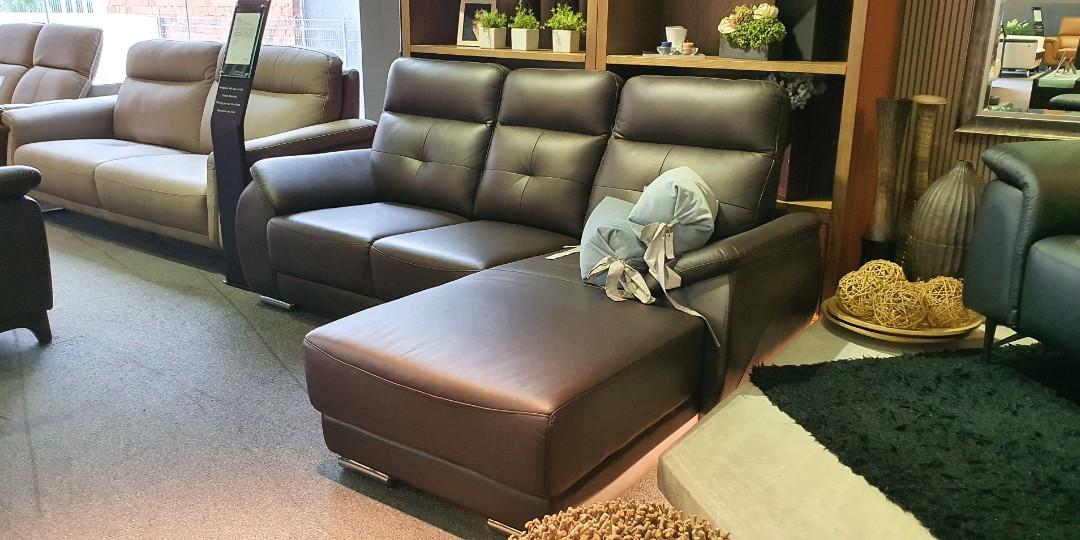 LORENZO OFFICIAL - 3 seater LShaped Sofa (Display Set), Furniture ...