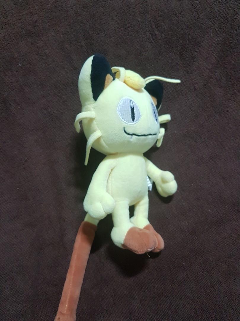 Nintendo Pokemon Meowth Plush Soft Toy, Hobbies & Toys, Collectibles ...