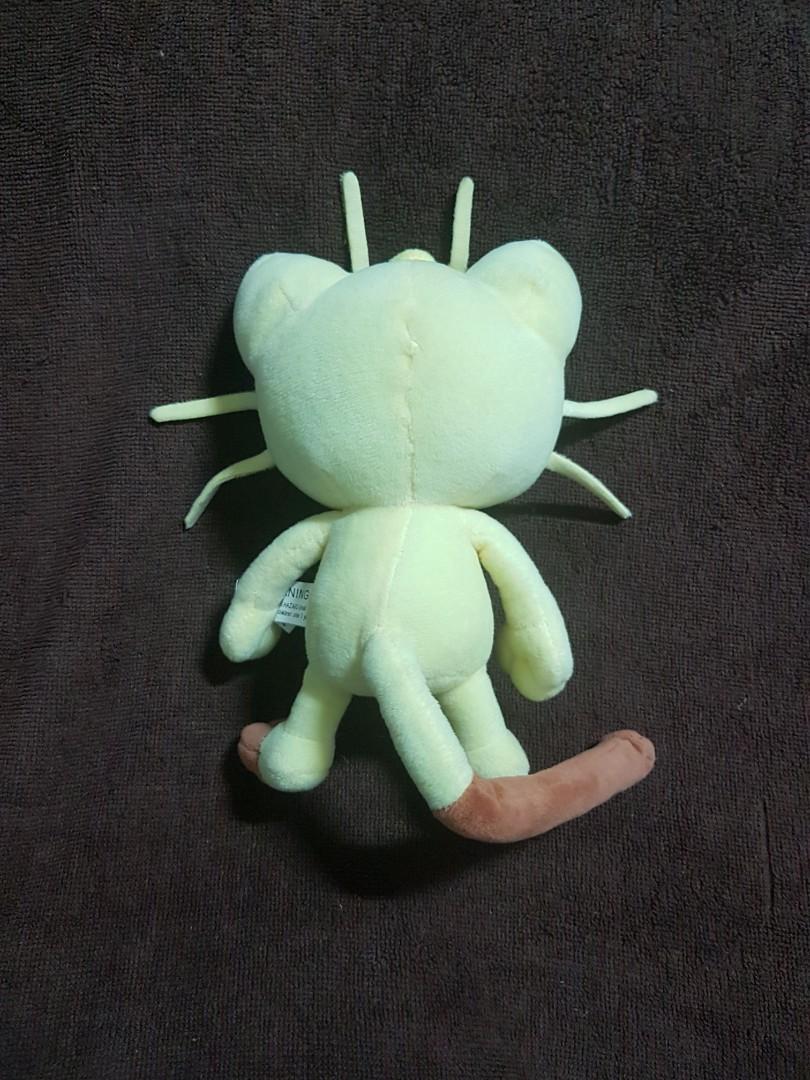 Nintendo Pokemon Meowth Plush Soft Toy, Hobbies & Toys, Collectibles ...