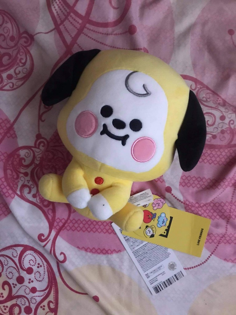 OFFICIAL BT21 Baby Chimmy Plush, Hobbies & Toys, Memorabilia & Collectibles, K-Wave on Carousell
