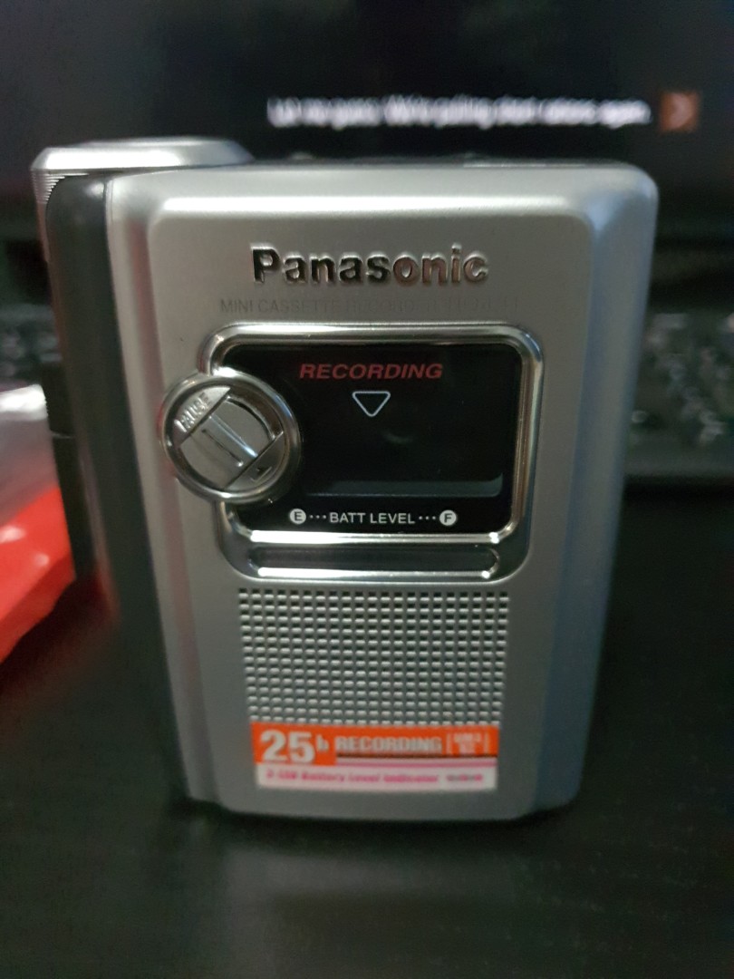 Panasonic Cassette recorder, Audio, Voice Recorders on Carousell