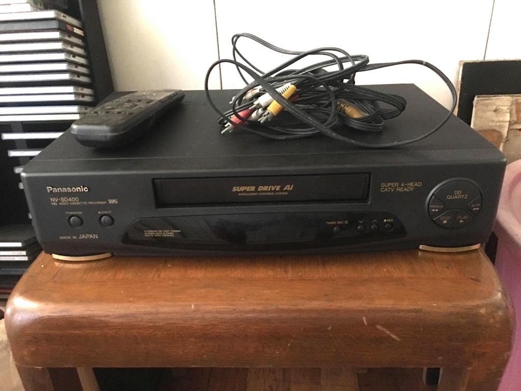 Panasonic VHS Video Recorder/Player, Audio, Voice Recorders on Carousell
