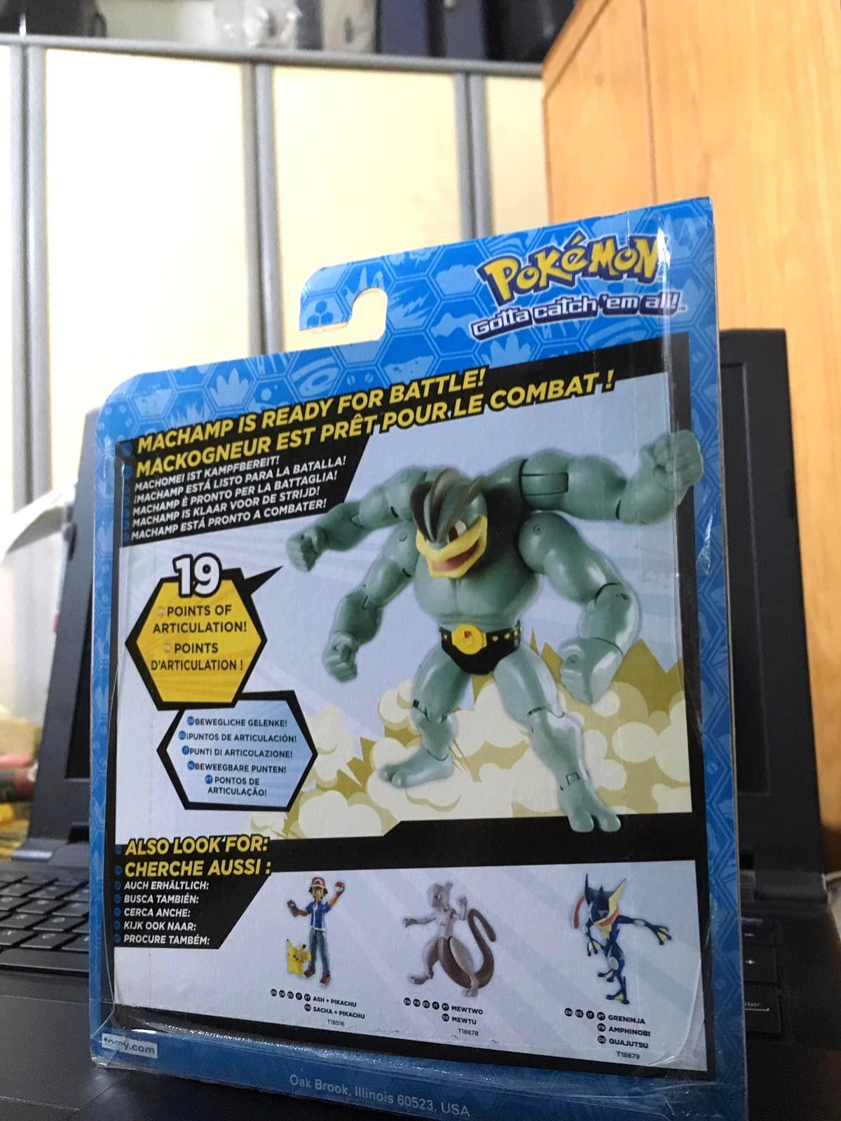 Pokemon figurine Machamp, Hobbies & Toys, Toys & Games on Carousell