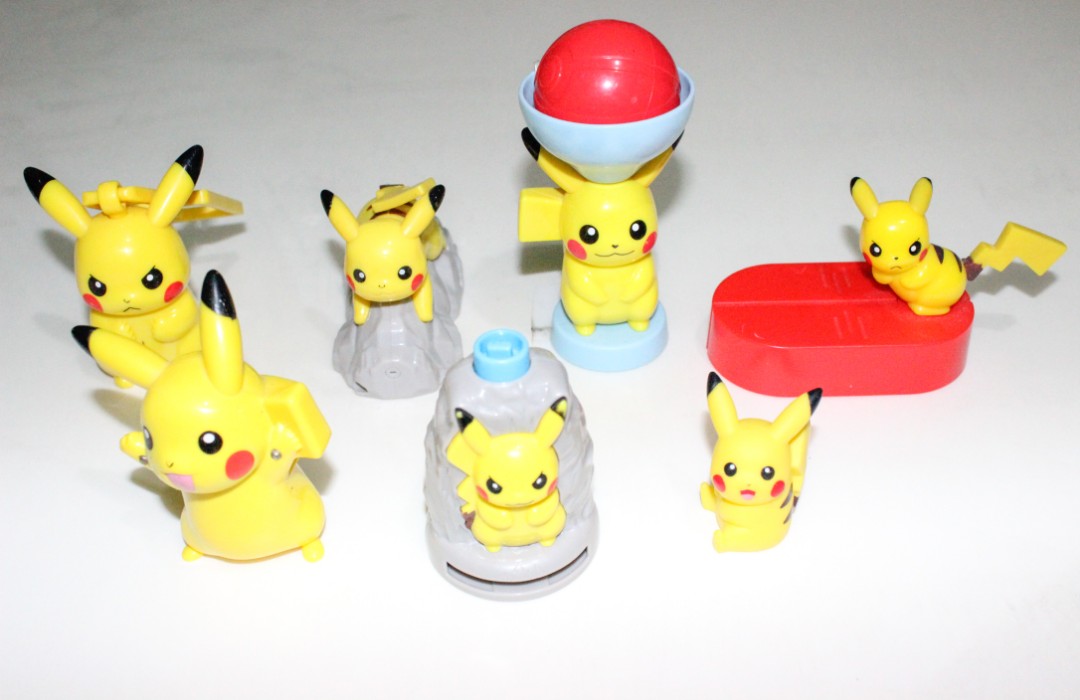 Pokemon Pikachu collection set, Hobbies & Toys, Toys & Games on Carousell