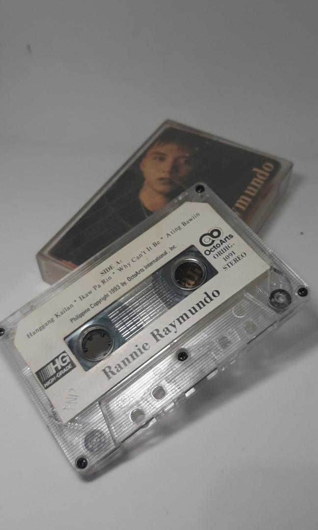 Rannie Raymundo Collectible Cassette Tape OPM Music Album Collection ...