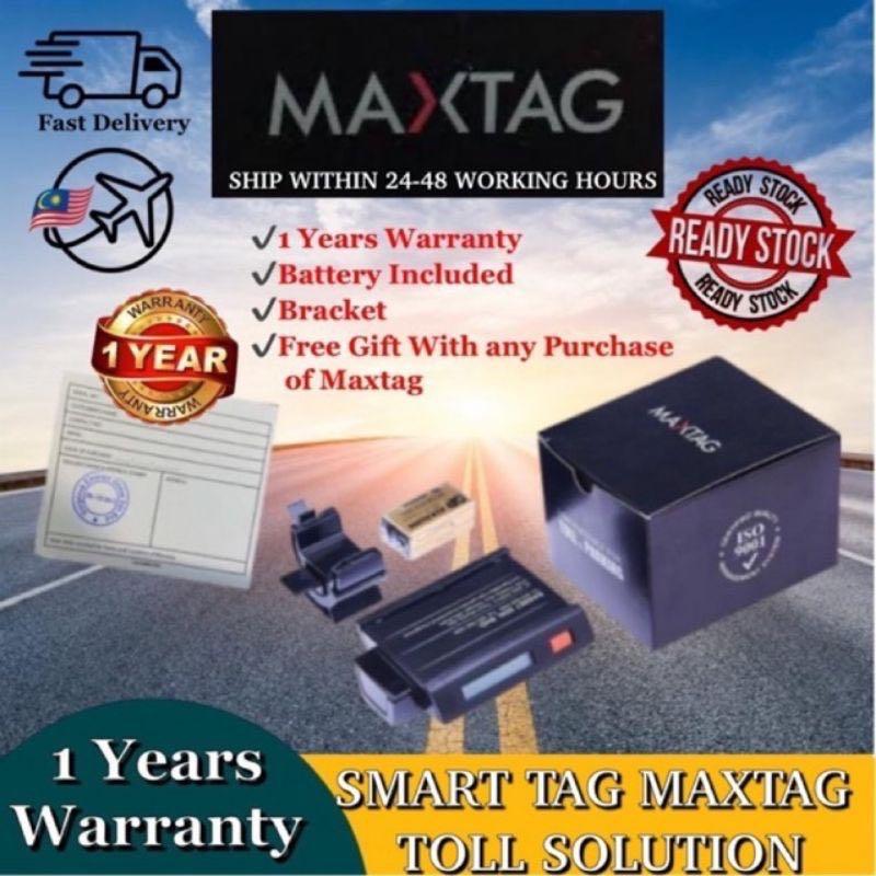 [Ready Stok] Original Smart Tag Max Tag Touch N Go. Toll Solution ...
