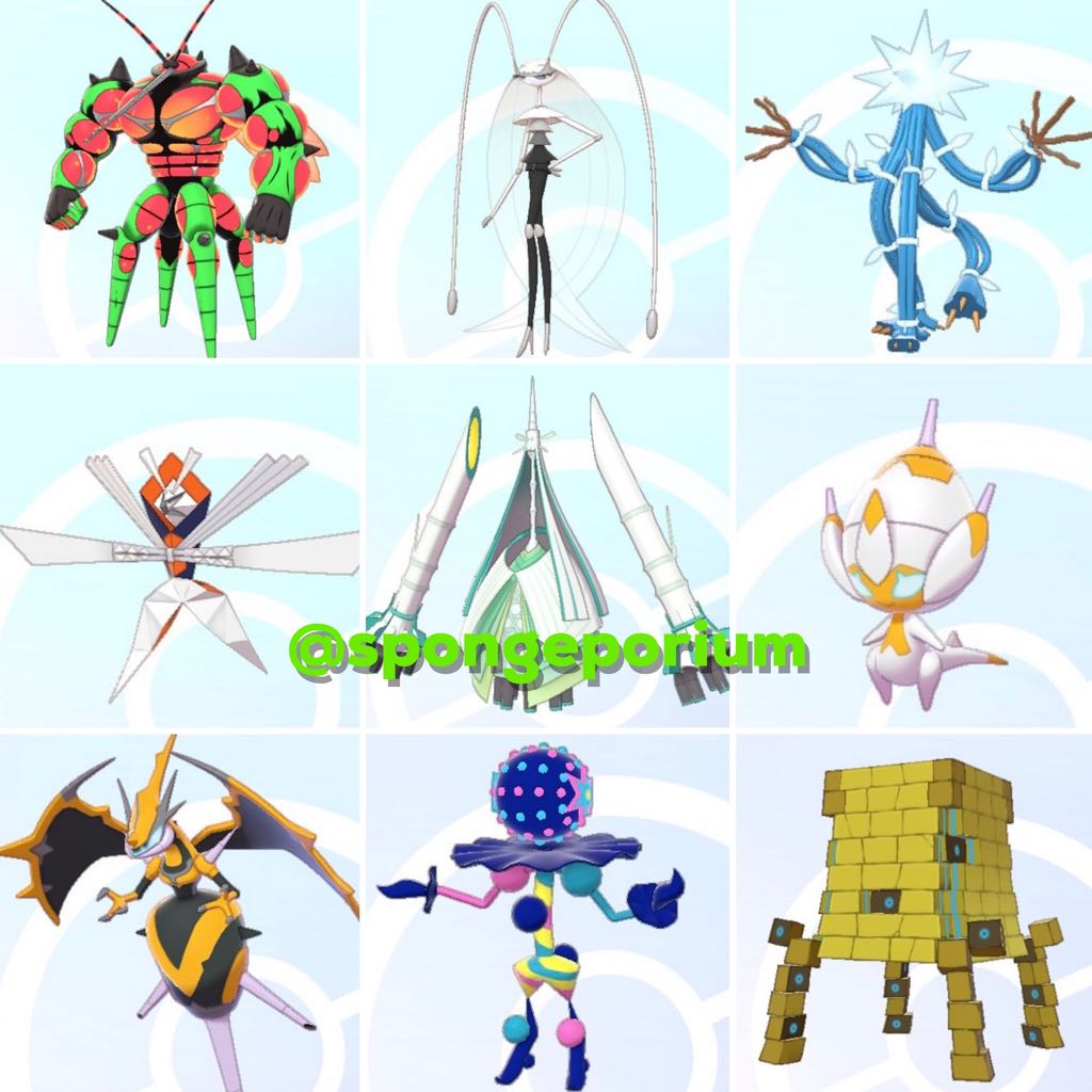 Shiny & Non-Shiny Ultra Beasts (Pokemon Sword & Shield), Video Gaming ...