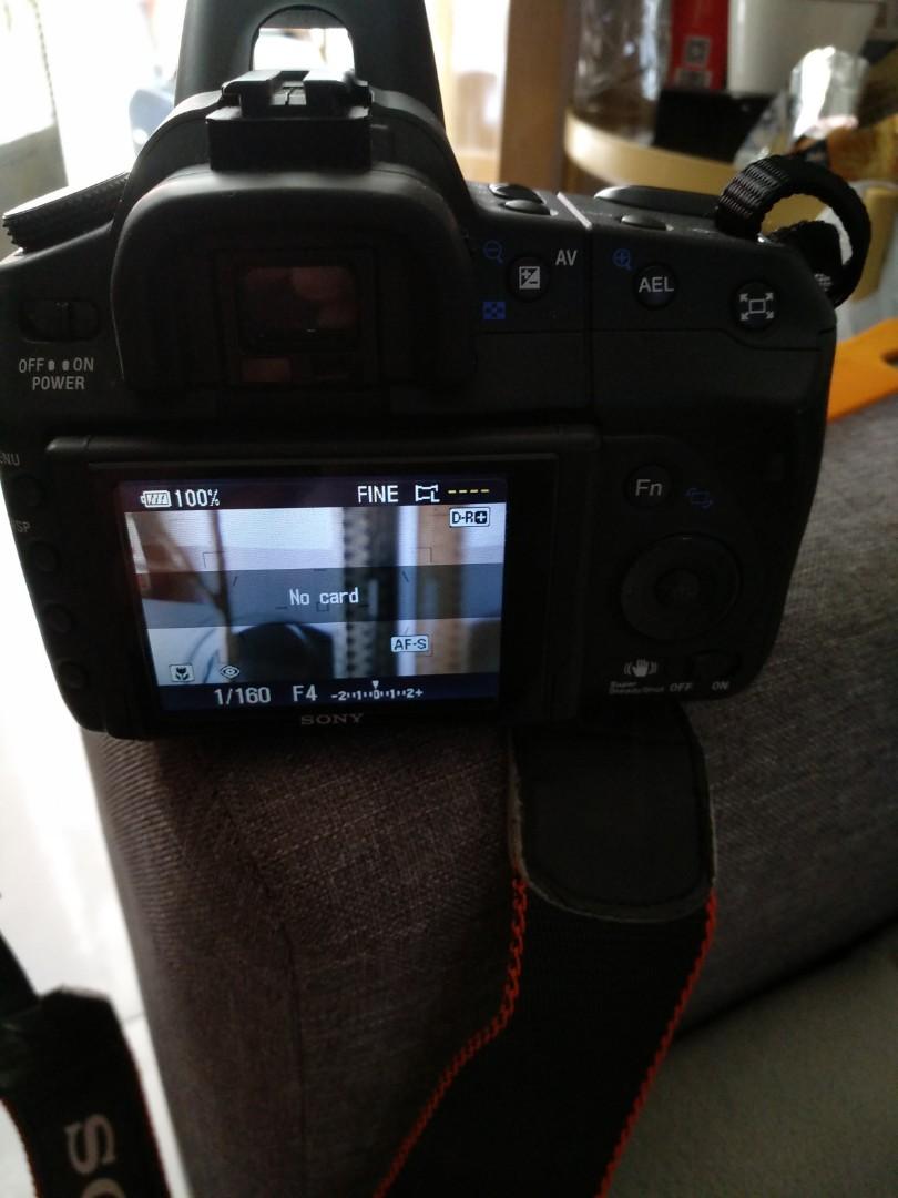 Sony Alpha 350, Photography, Cameras, DSLR on Carousell