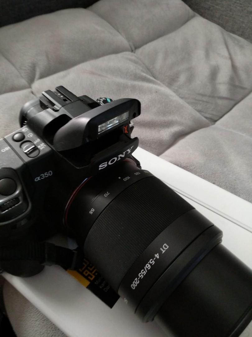 Sony Alpha 350, Photography, Cameras, DSLR on Carousell