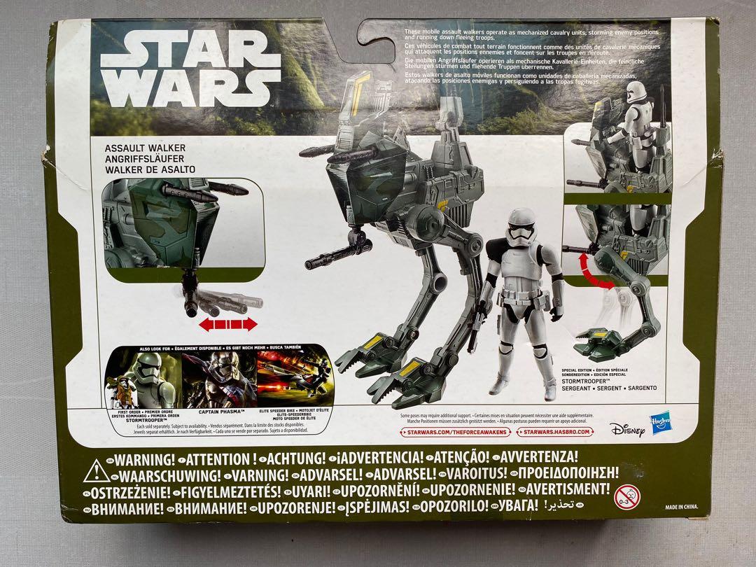 Assault Walker with Stormtrooper Sergeant - Star Wars The Force Awakens ...