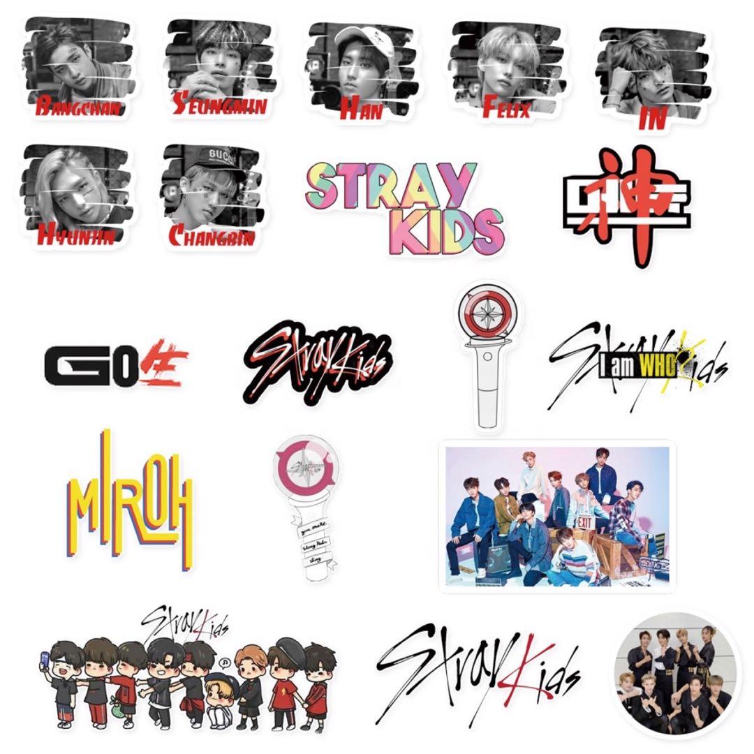 Stickers for SKZ, Hobbies & Toys, Memorabilia & Collectibles, K-Wave on ...