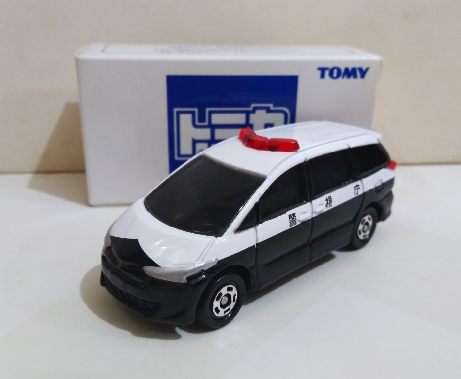 Takara Tomy Tomica No.100 豐田 Toyota Estima Police Car 警車 (拆自Boxset), 興趣 ...