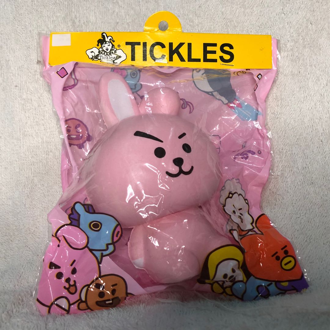 Tickles BT21 BTS Cooky Plushie Toy, Hobbies & Toys, Memorabilia & Collectibles, K-Wave on Carousell