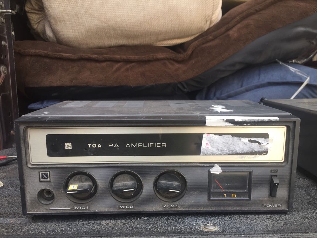 TOA TA-15X PA Amplifier, Audio, Soundbars, Speakers & Amplifiers on ...