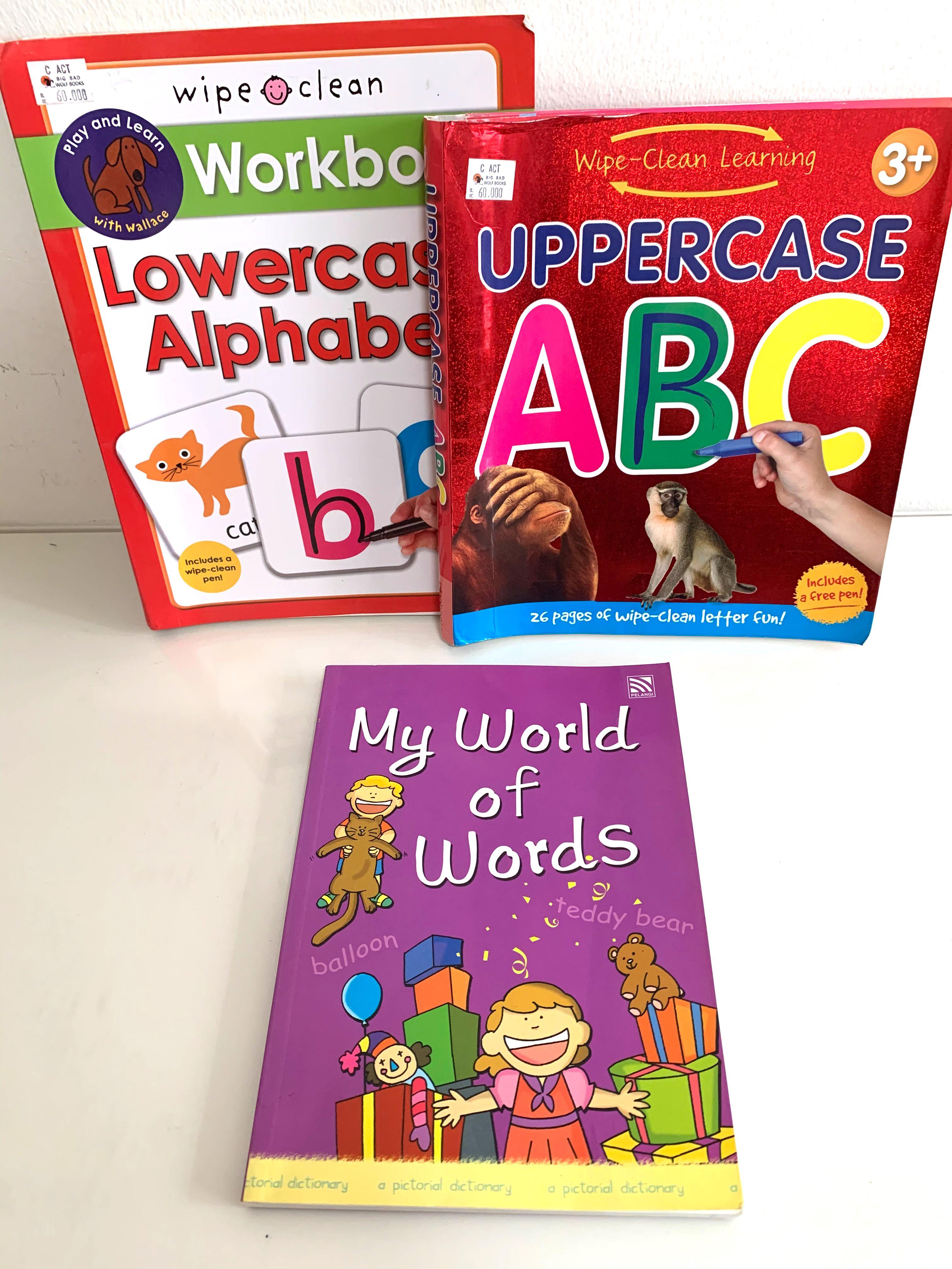 Tracing Uppercase and Lowercase Alphabet, Hobbies & Toys, Books ...