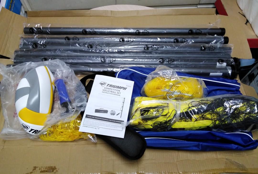 Triumph Competition Volleyball Set, Sports Equipment, Sports & Games ...