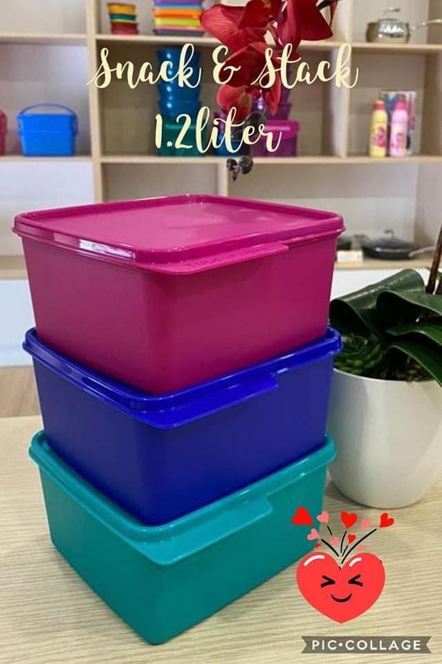 Tupperware snack and store set, Furniture & Home Living, Kitchenware ...