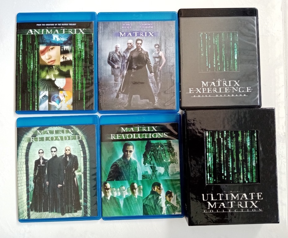 Ultimate Matrix Collection Blu-ray Box Set, TV & Home Appliances, TV ...
