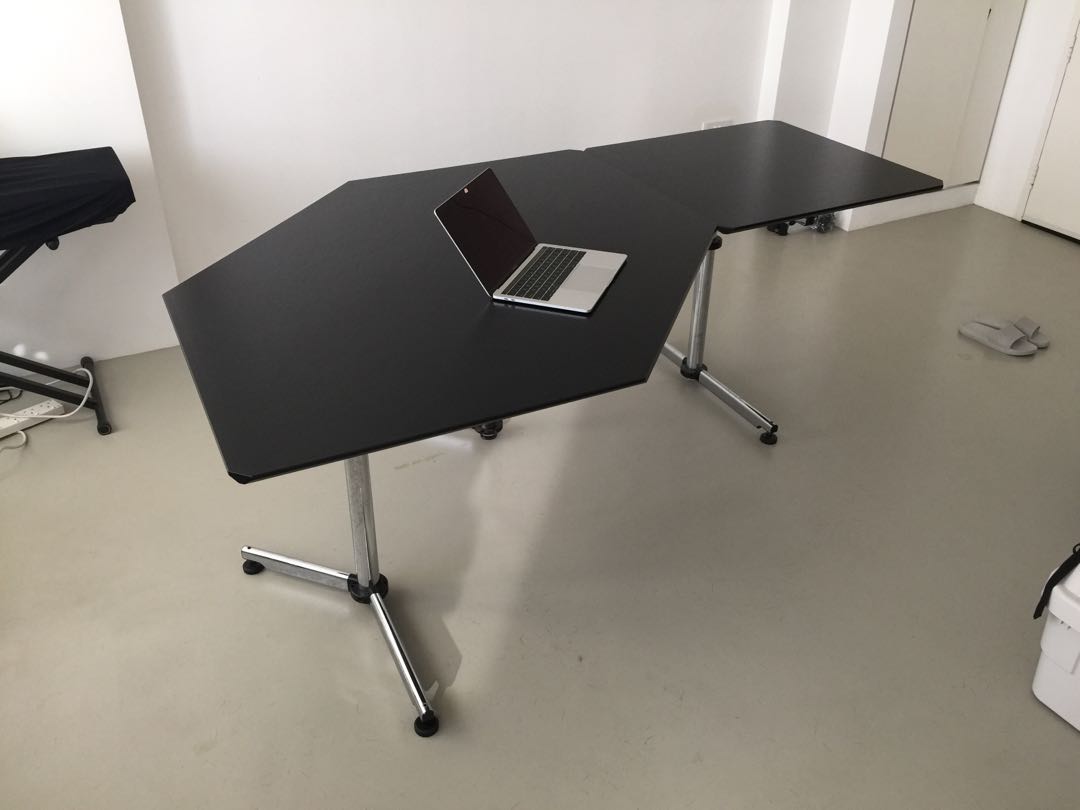 USM Kitos Desk / Meeting Table / Study Table, Furniture & Home Living ...