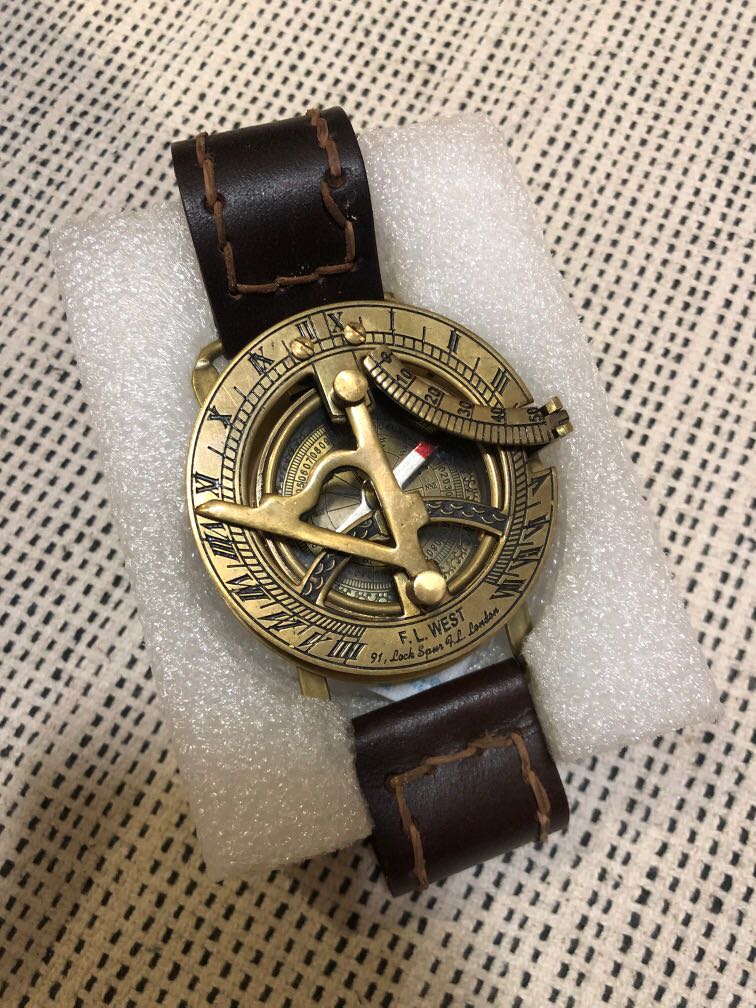 Wayfinding Sundial Compass watch, Luxury, Watches on Carousell