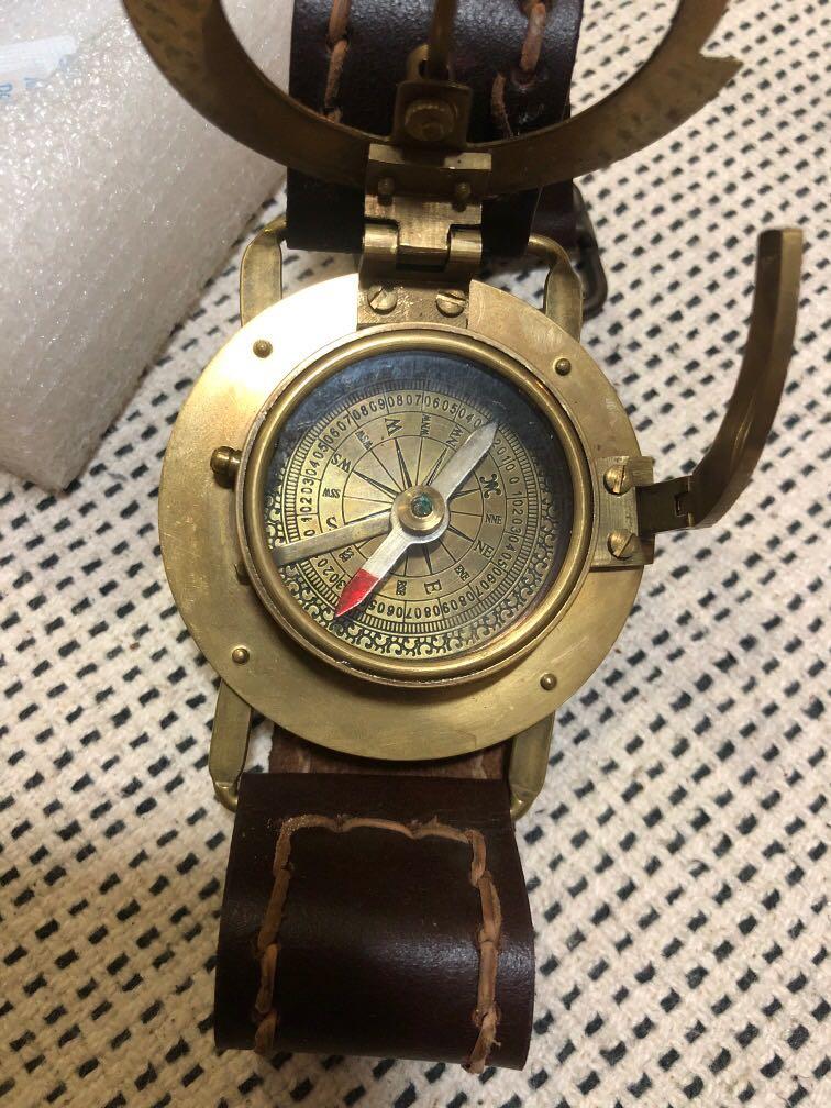 Wayfinding Sundial Compass watch, Luxury, Watches on Carousell
