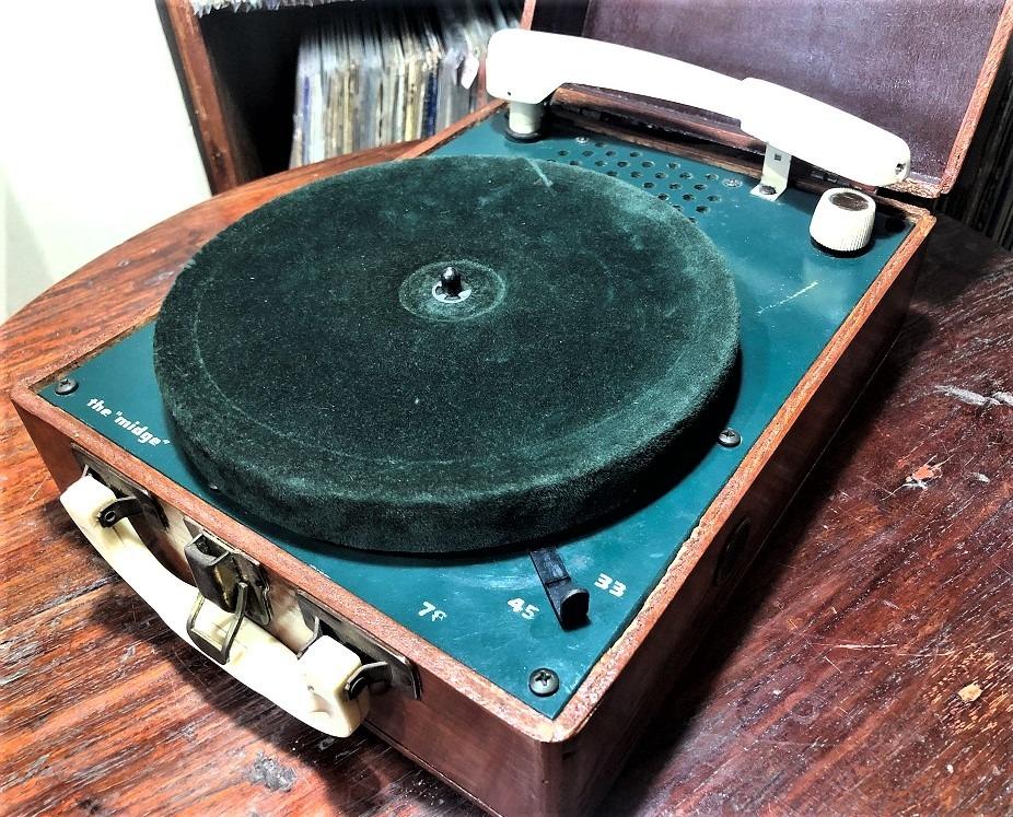 WEBCOR FONOGRAF "The Midge" PORTABLE TURNTABLE, Audio, Portable Music ...