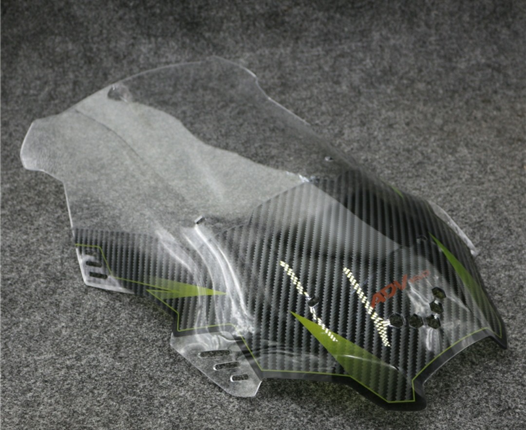 Windshield honda adv 150, Motorcycles, Motorcycle Accessories on Carousell