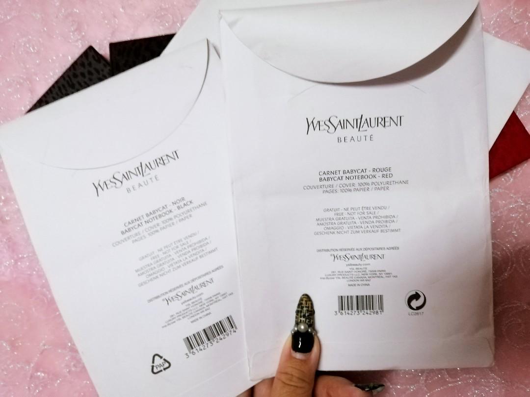 YSL carnet baby cat notebook, Luxury, Accessories on Carousell