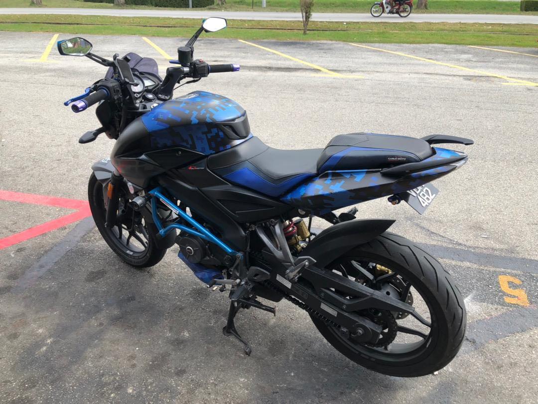2019 Modenas Pulsar Ns200 Ns 200 with Accessories (Muka 300 ...