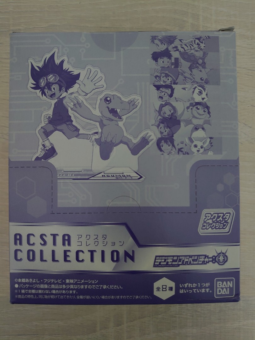 數碼暴龍 立牌 AcSta Collection Digimon Adventure: 10Pack BOX, 興趣及遊戲, 玩具 & 遊戲類 ...
